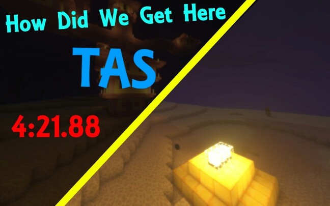 【Minecraft/TAS/搬运】如何在5分钟之内获得最难隐藏成就“怎么会变成这样呢？”？_哔哩哔哩_bilibili