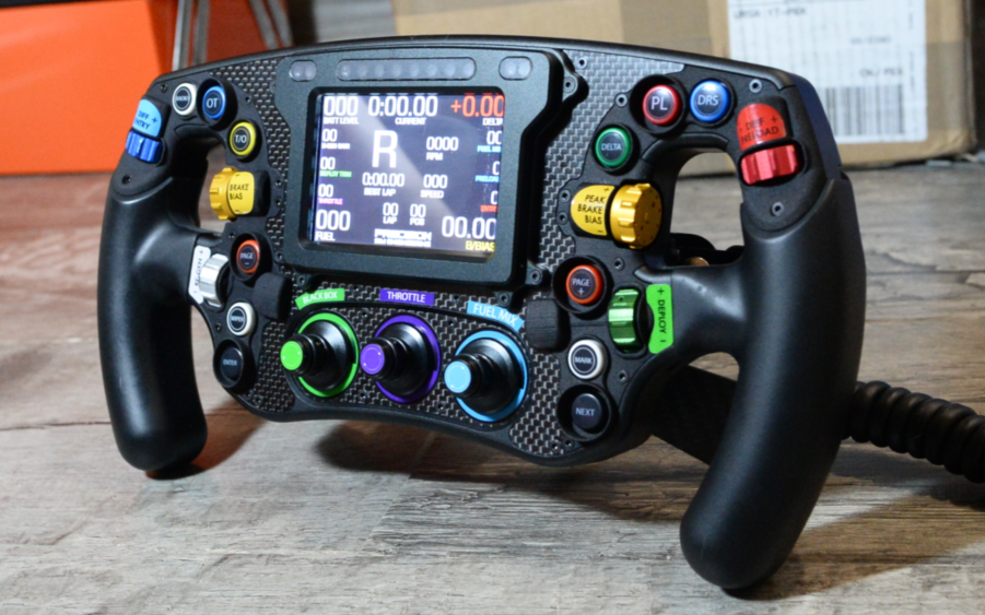 【Precision Sim Engineering】GPX 方程式 方向盘开箱仪式_哔哩哔哩_bilibili