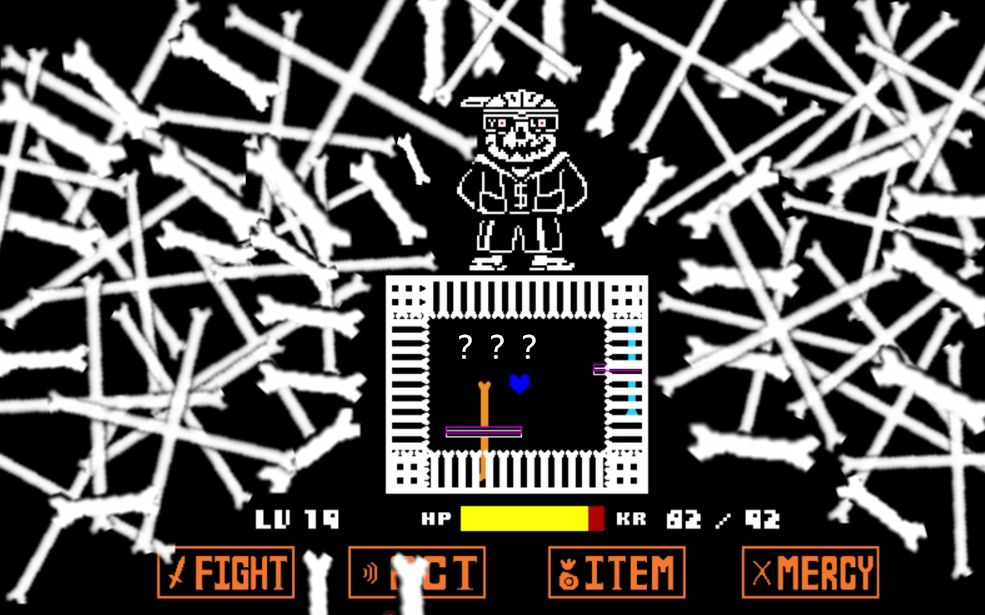 【HELP_TALE】新版潮流寄生虫sans战无药通关