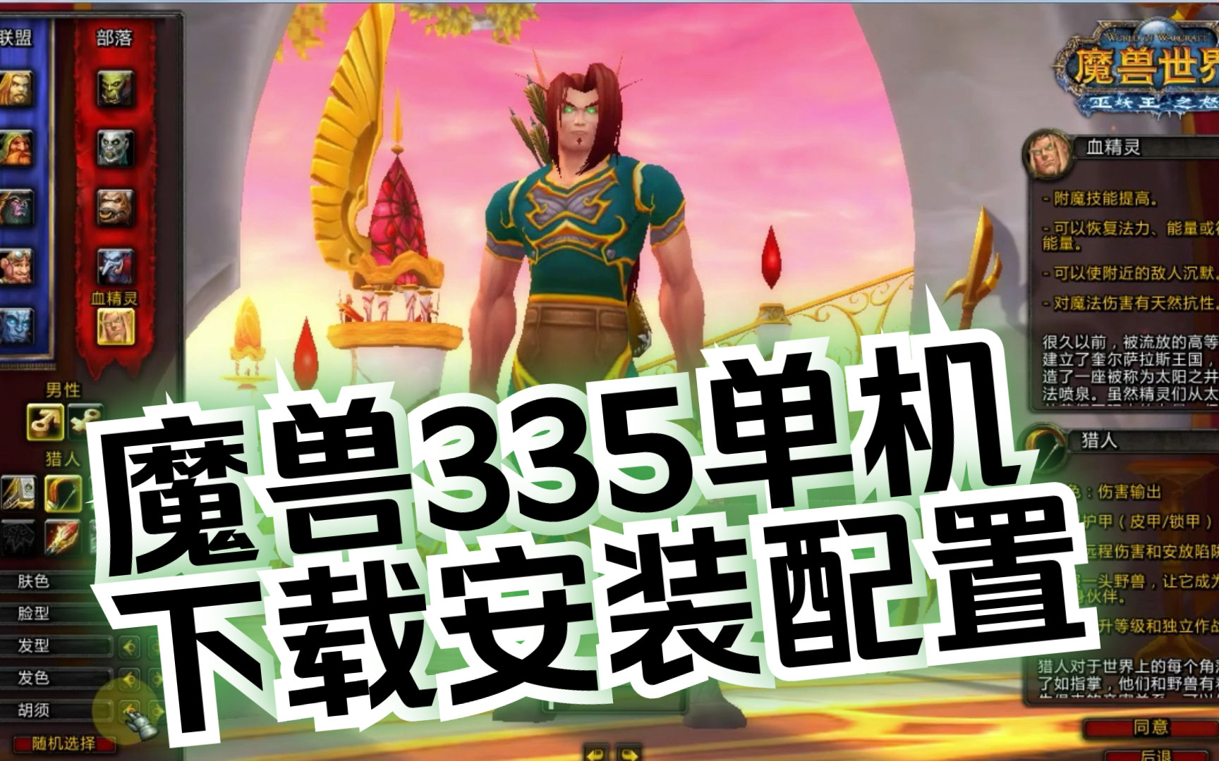 第1期 逍遥魔兽WLK335体验 魔兽世界单机版下载安装配置 游戏攻略 - 视频下载 Video Downloader