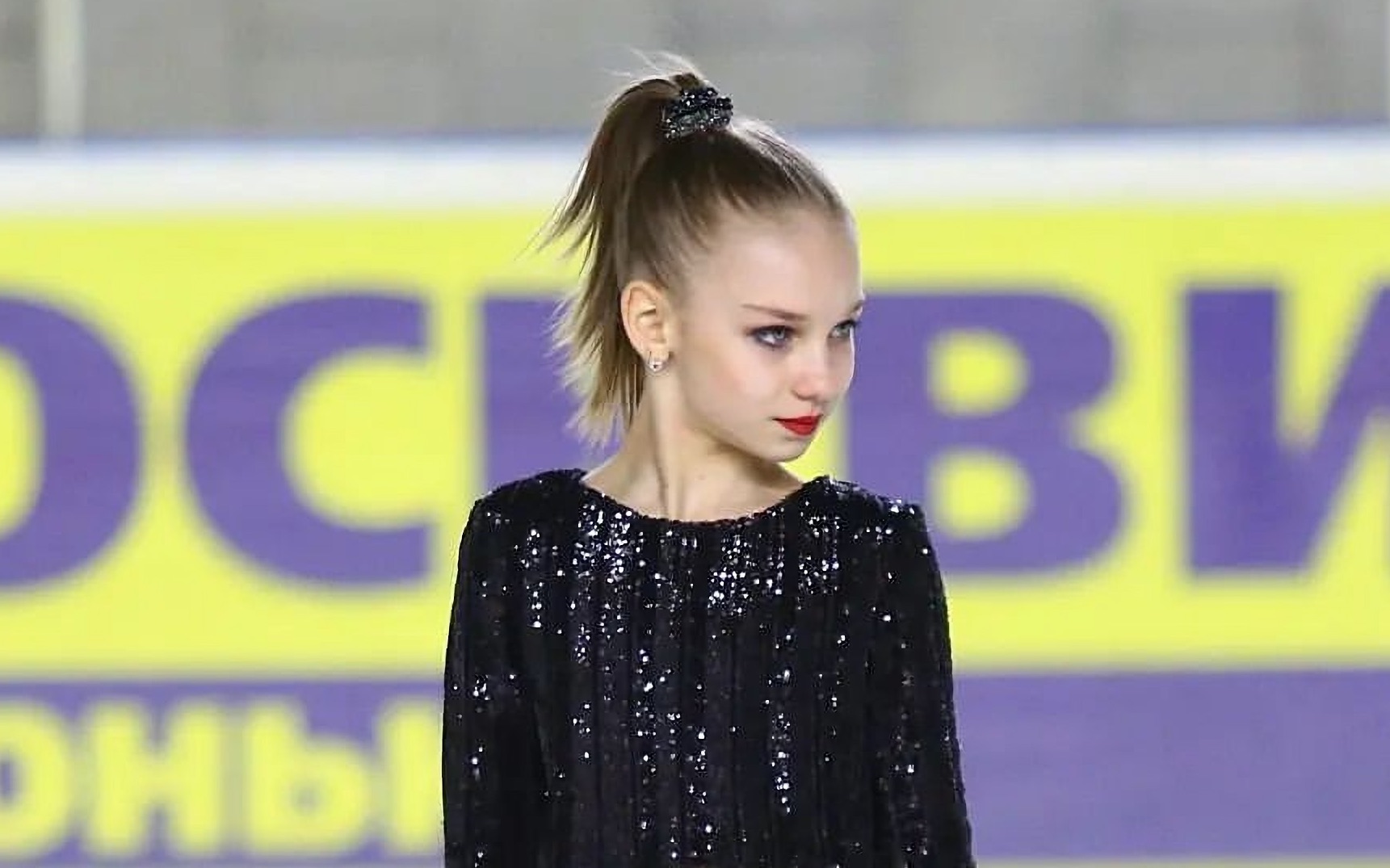 李小宛Valeria LITVINCHEVA . 自由滑 . 莫斯科少年锦标赛低龄组 2023.1.20