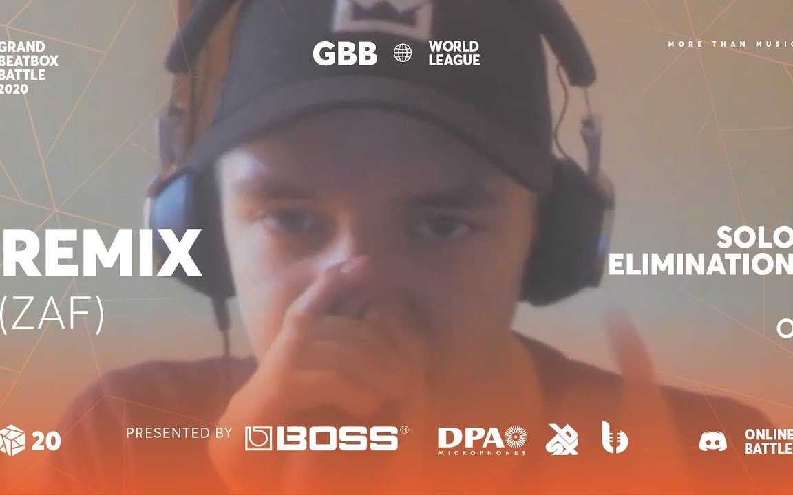 Remix | Grand Beatbox Battle Online 2020 | Solo Elimination #5_哔哩哔哩 ...