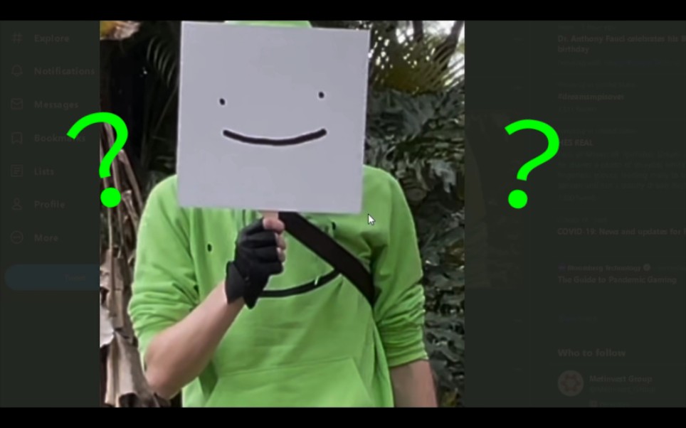 Dream的真面目已经被揭晓了！！！_哔哩哔哩_bilibili