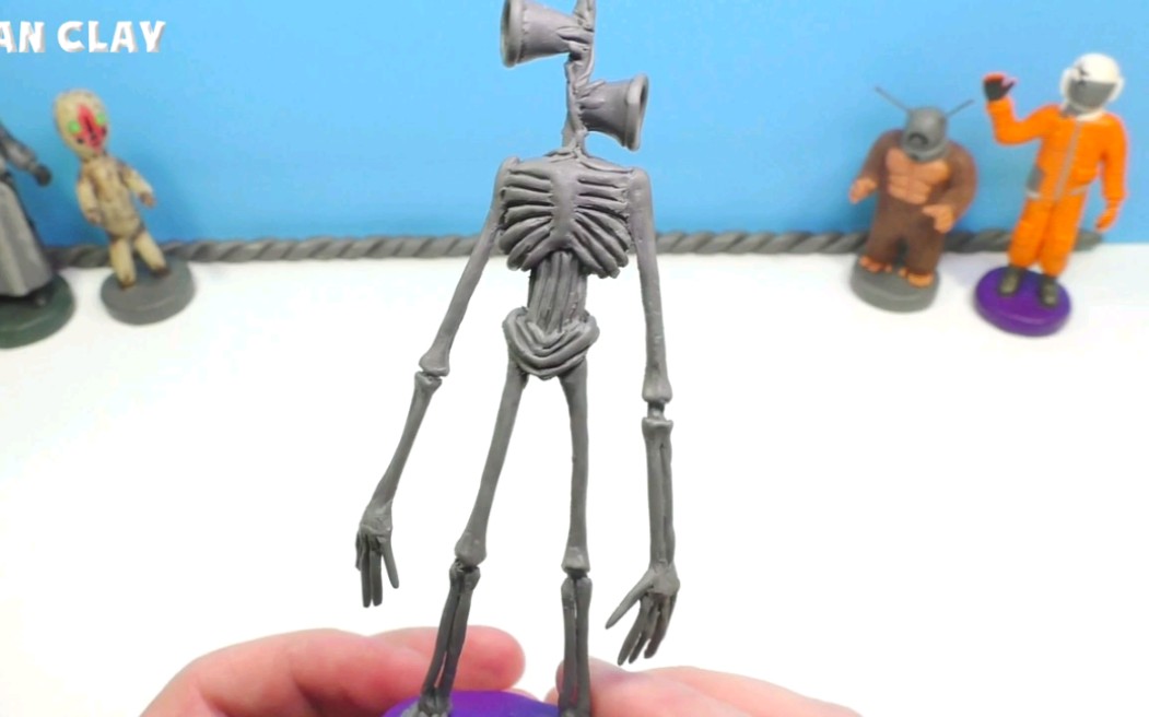 SCP系列——塞壬头；scp745;scp075——软陶制作_哔哩哔哩 (゜-゜)つロ 干杯~-bilibili