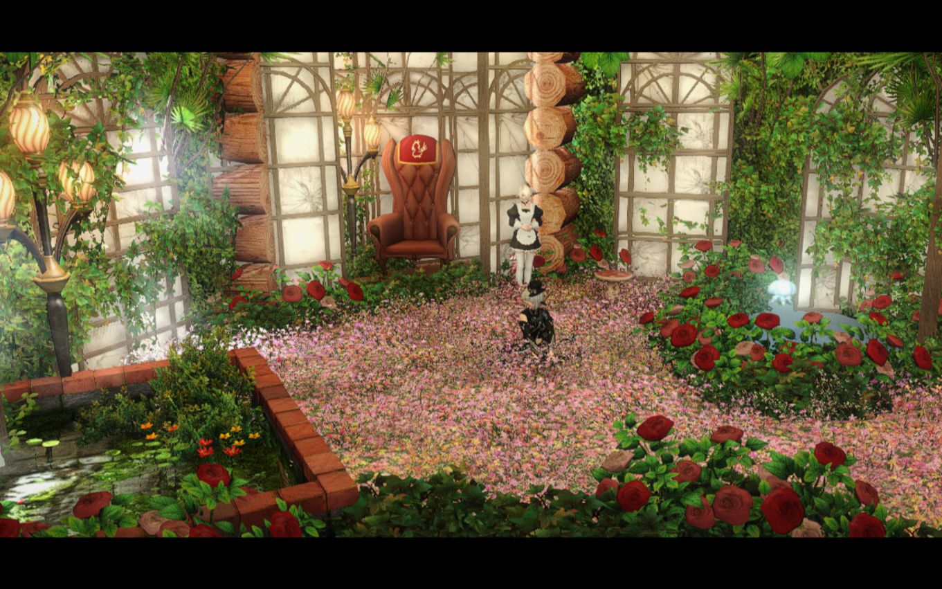 ff14装修 玫瑰花园公寓_哔哩哔哩_bilibili