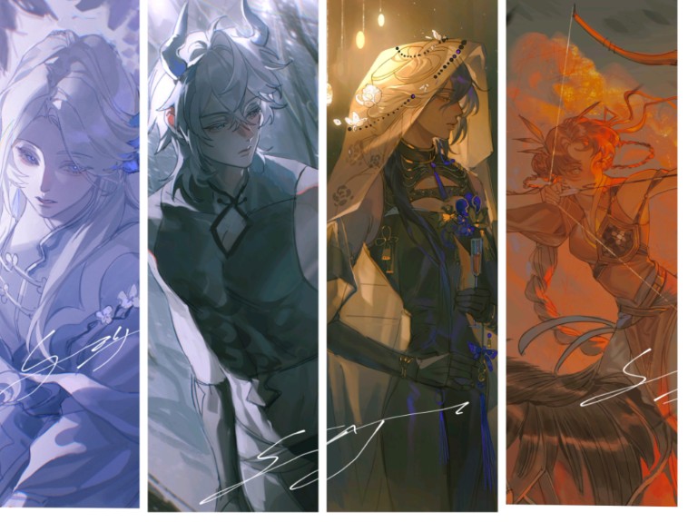 挑战一天一张插图-haze_draw-haze_draw-哔哩哔哩视频