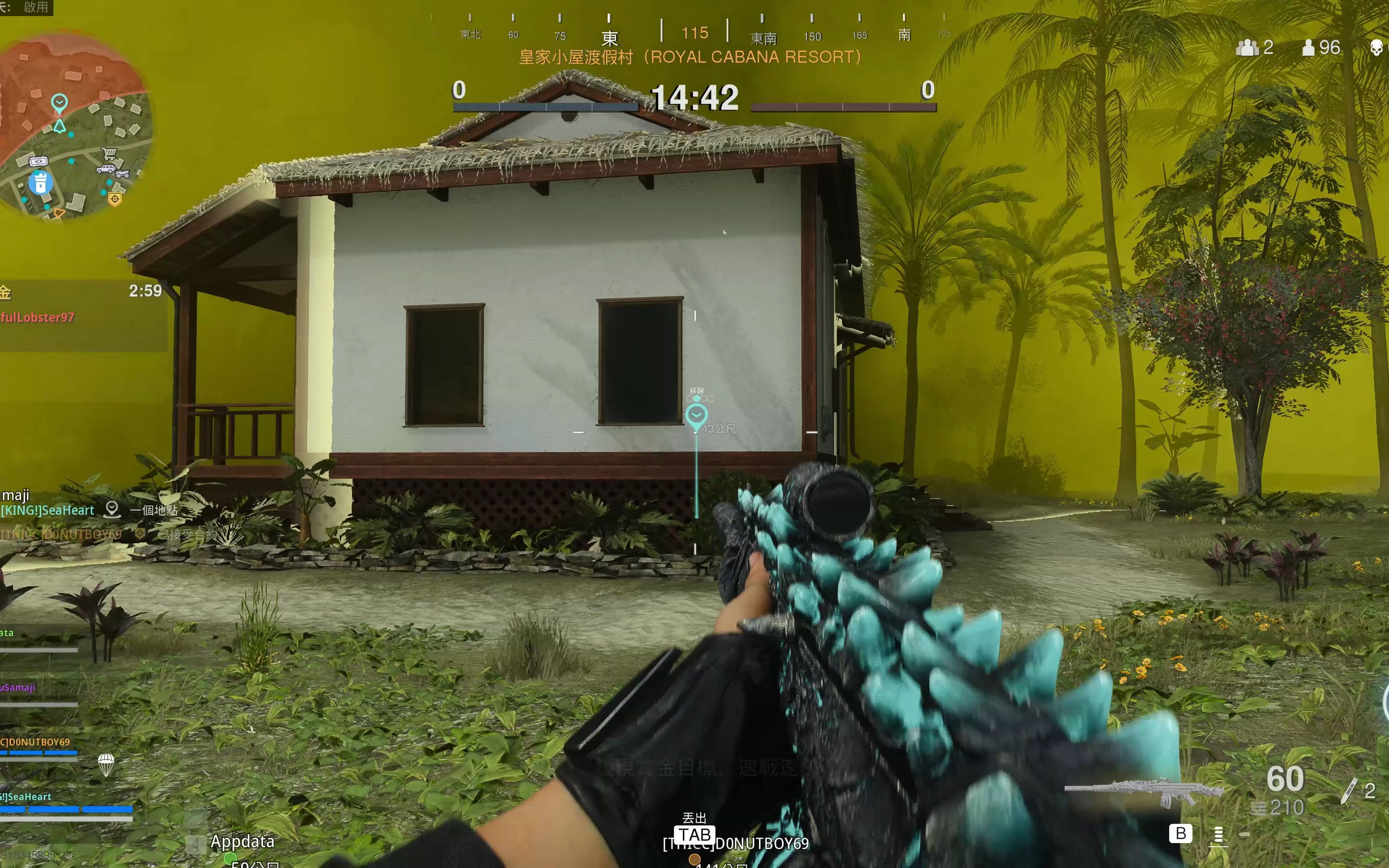 COD战区/COD 18先锋 使命召唤 哥斯拉组合包枪械局内展示！！！特效音效爆炸！！_哔哩哔哩_bilibili