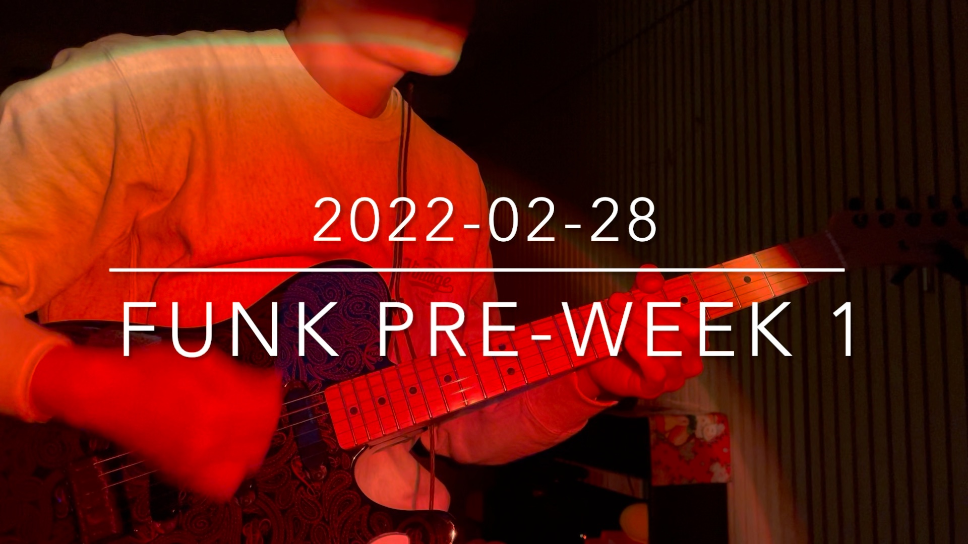 Funk Pre-Week 1_哔哩哔哩_bilibili