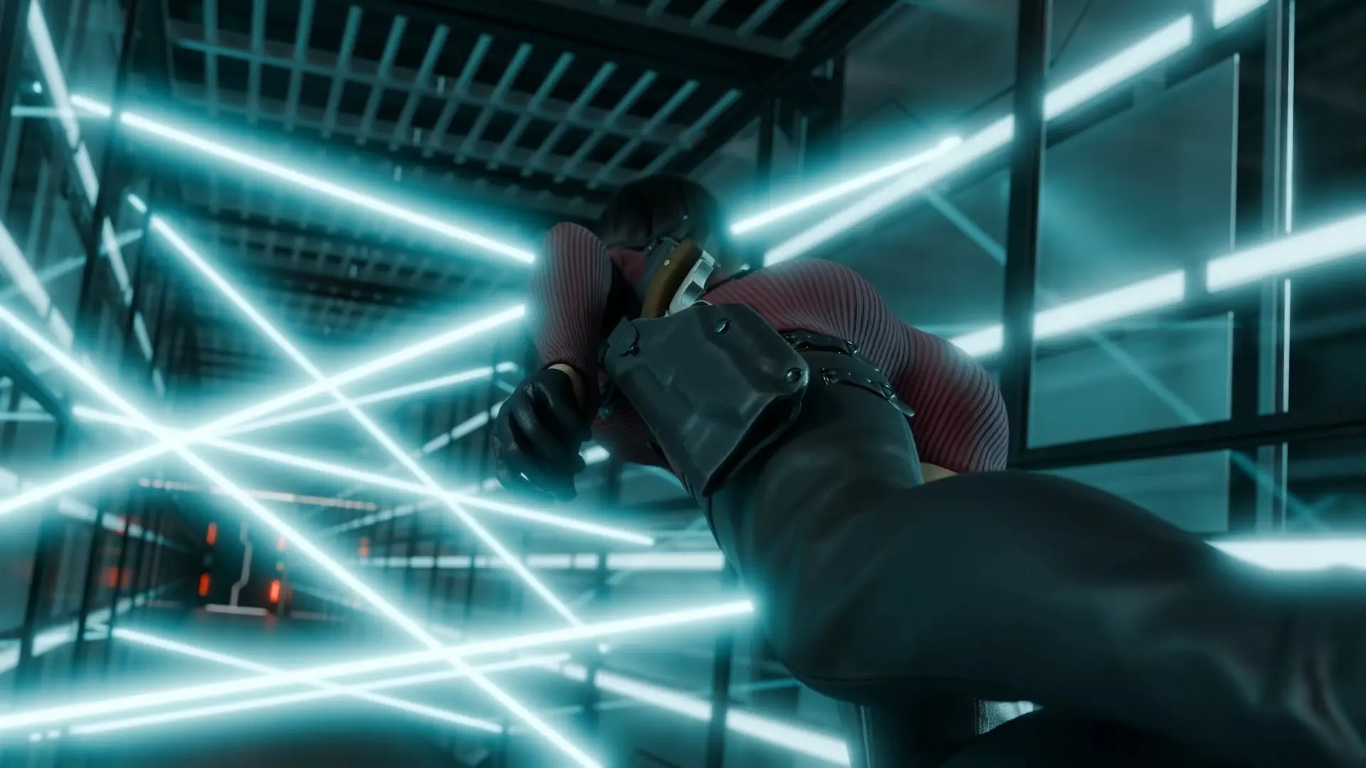 艾达王惊险躲避激光_生化危机