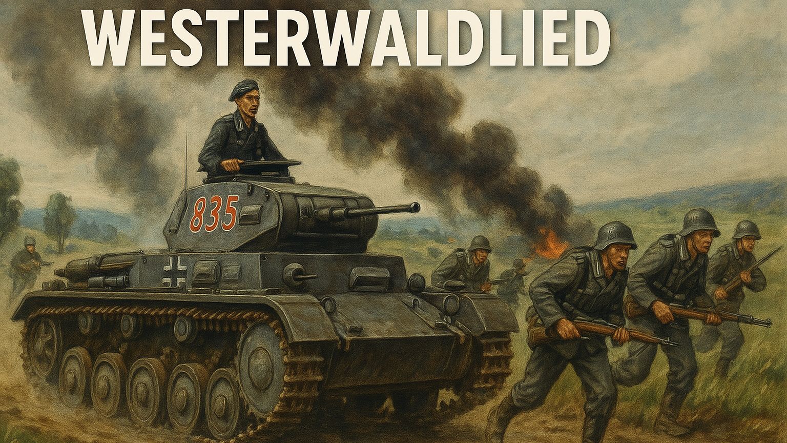 [德国军歌] 美丽的西部森林 Westerwaldlied-HansWalther-HansWalther-哔哩哔哩视频