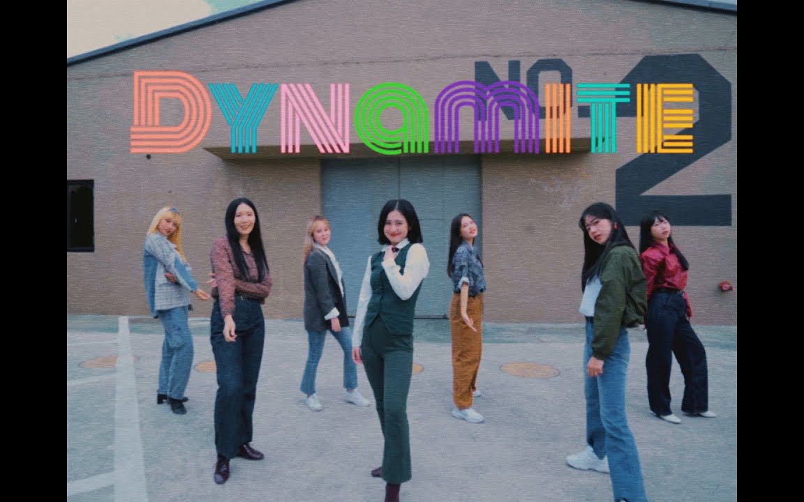 [AB] 201003 防弹少年团 - Dynamite (Girls Retro ver.) 复古版【1080P】_哔哩哔哩_bilibili