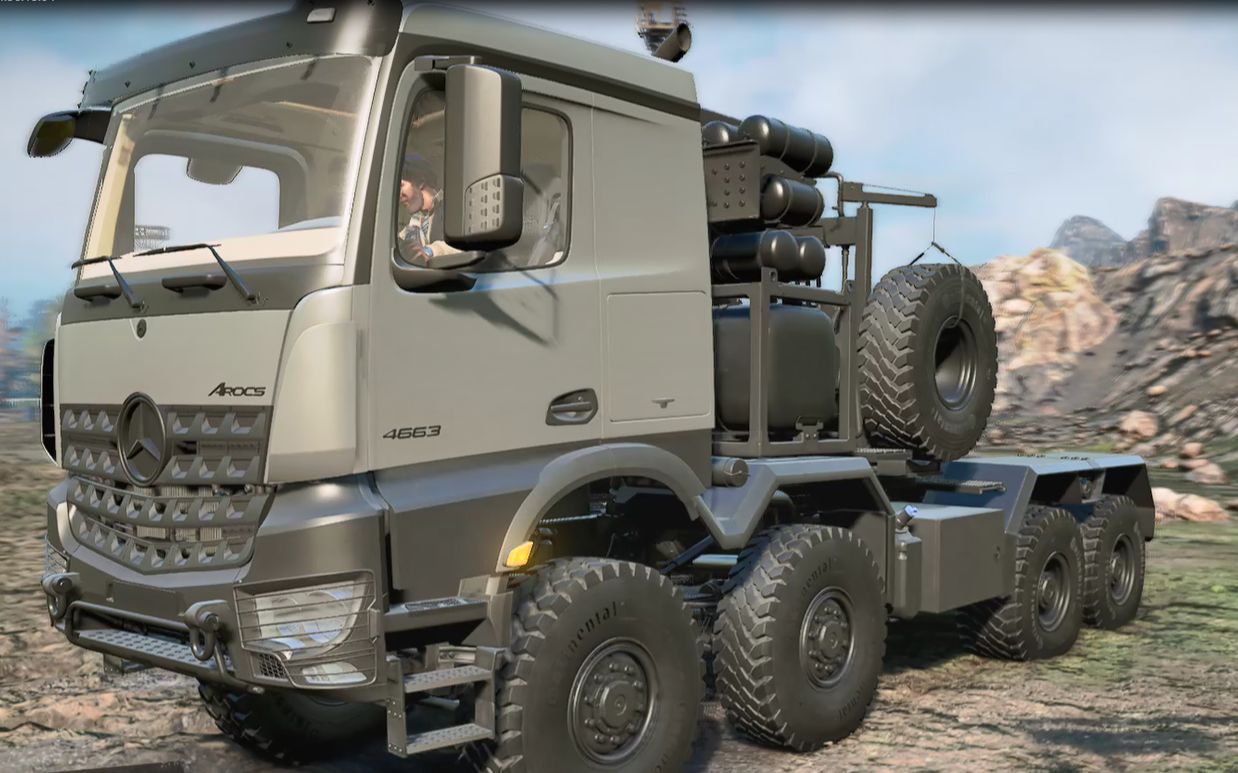 雪地奔驰国产模组 奔驰Arocs 4663 SLT 8x8 Arocs 4151 6x6