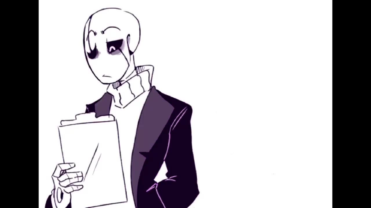 [Undertale漫配] Gaster你需要睡觉_哔哩哔哩_bilibili