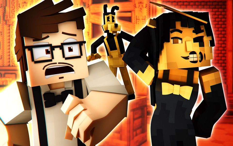 【EnchantedMob】"Art of Darkness"（黑暗艺术）我的世界BATIM音乐动画（歌曲来自Stupendium）（双语字幕 ...