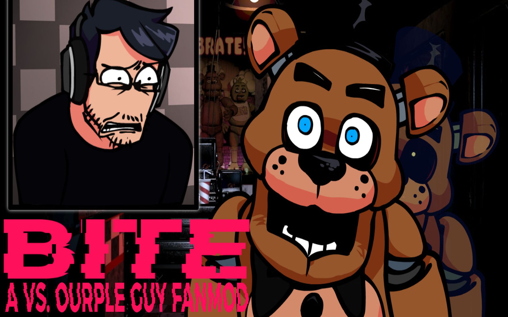 Funkin' at Freddy VS Afton FULL WEEK Scott Cawthon, Matpat (FNF Mod) (FNAF)