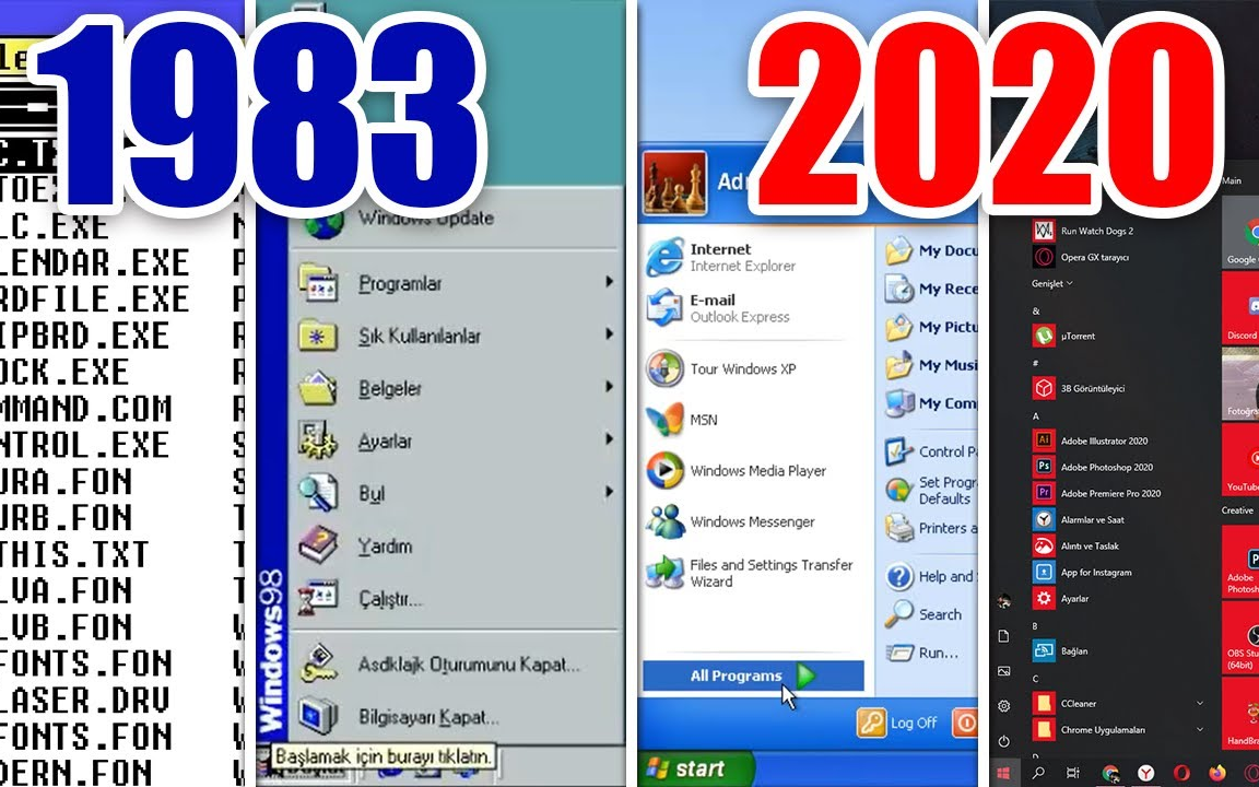 从win1.0一路升到win10 带你看看Windows30年来的变化