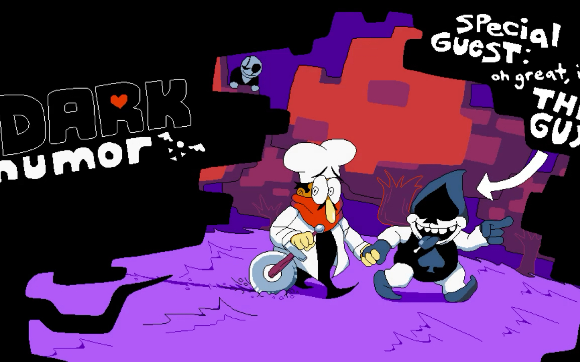 （原作者emihead）Field of Ham and Brie - Pizza Tower x Deltarune Crossover ...