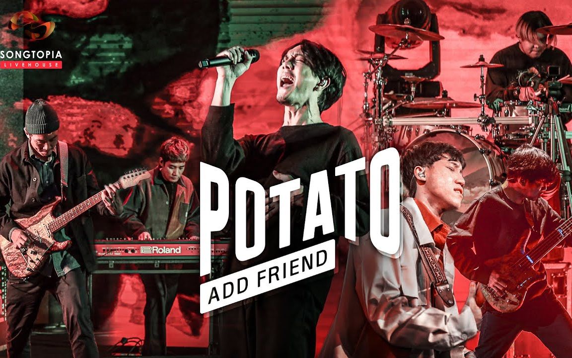 【泰国音乐】POTATO，THE WHITE HAIR CUT Live @Songtopia Livehouse 'POTATO ADD ...
