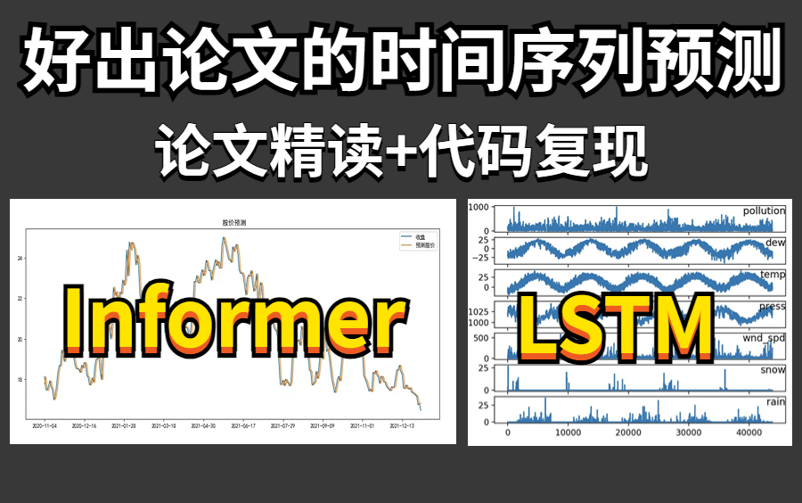 【informerlstm】最好出论文的两大时间序列预测模型，informerlstm，论文精读代码复现，通俗易懂！ 视频下载 Video Downloader 