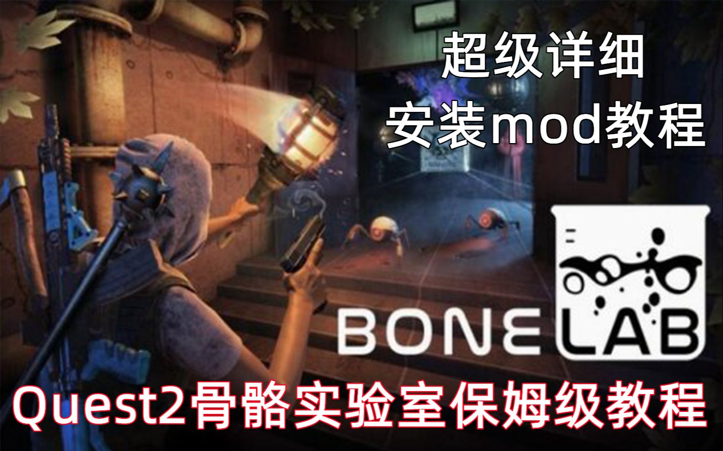 Quest2 骨骼实验室(BoneLab)超详细安装mod教程 开发者模式 创建npc 物品 自定义关卡教程 - 视频下载 Video ...