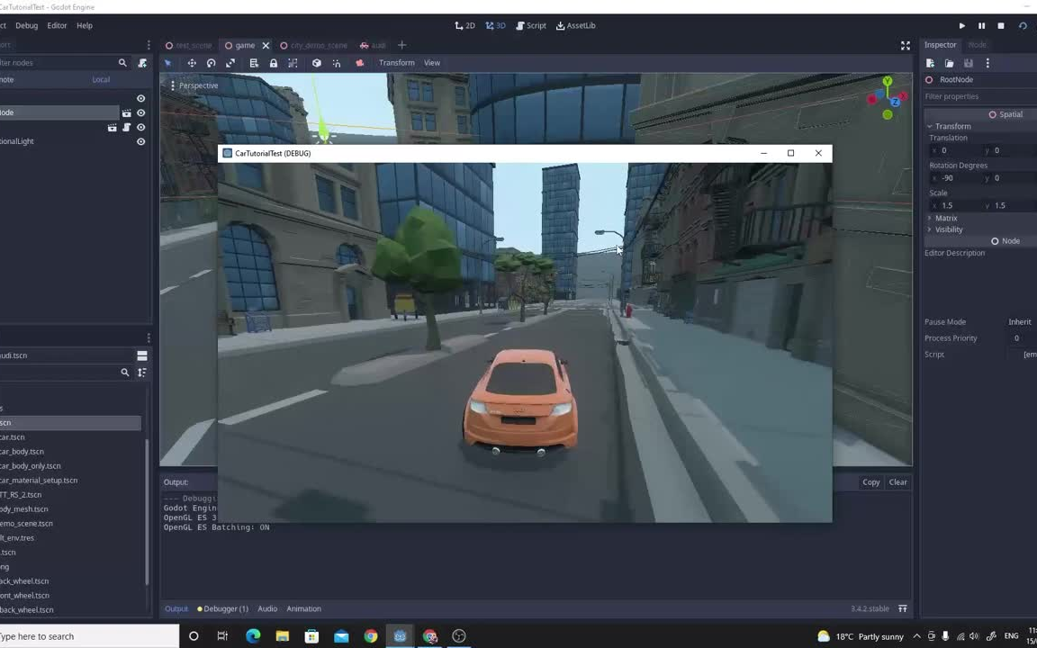 Godot Car_哔哩哔哩_bilibili