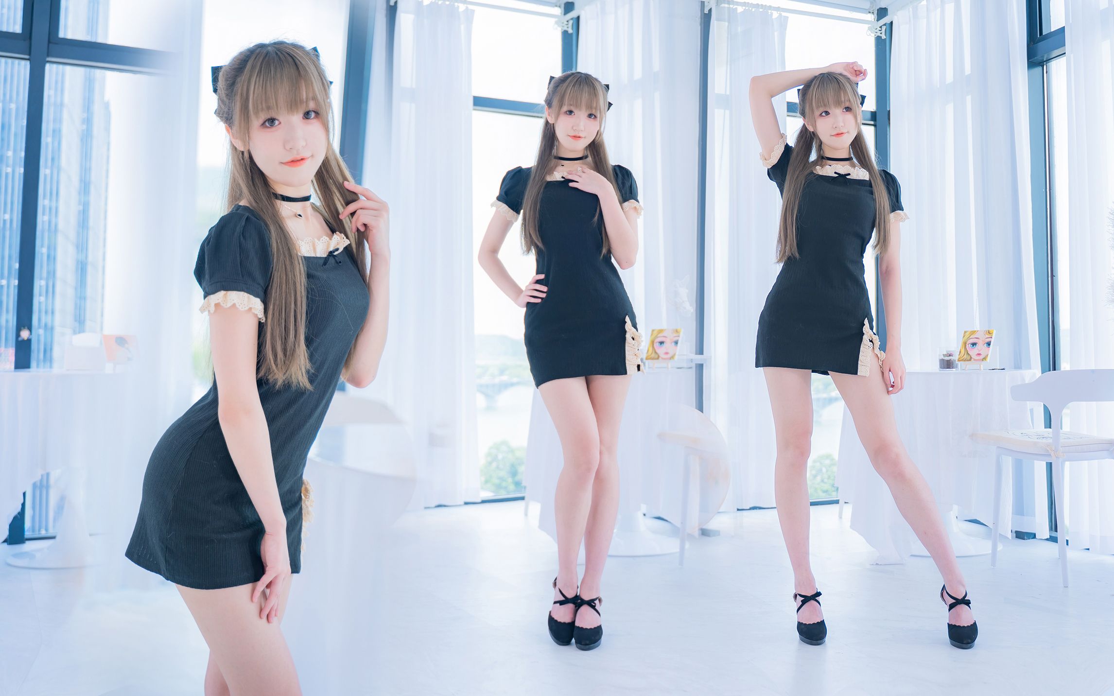 优雅大小姐想和你约会 黑色战衣-咝小喵MAO-咝小喵MAO-哔哩哔哩视频