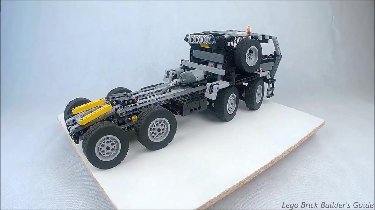 Lego HEMTT M983卡车_哔哩哔哩_bilibili