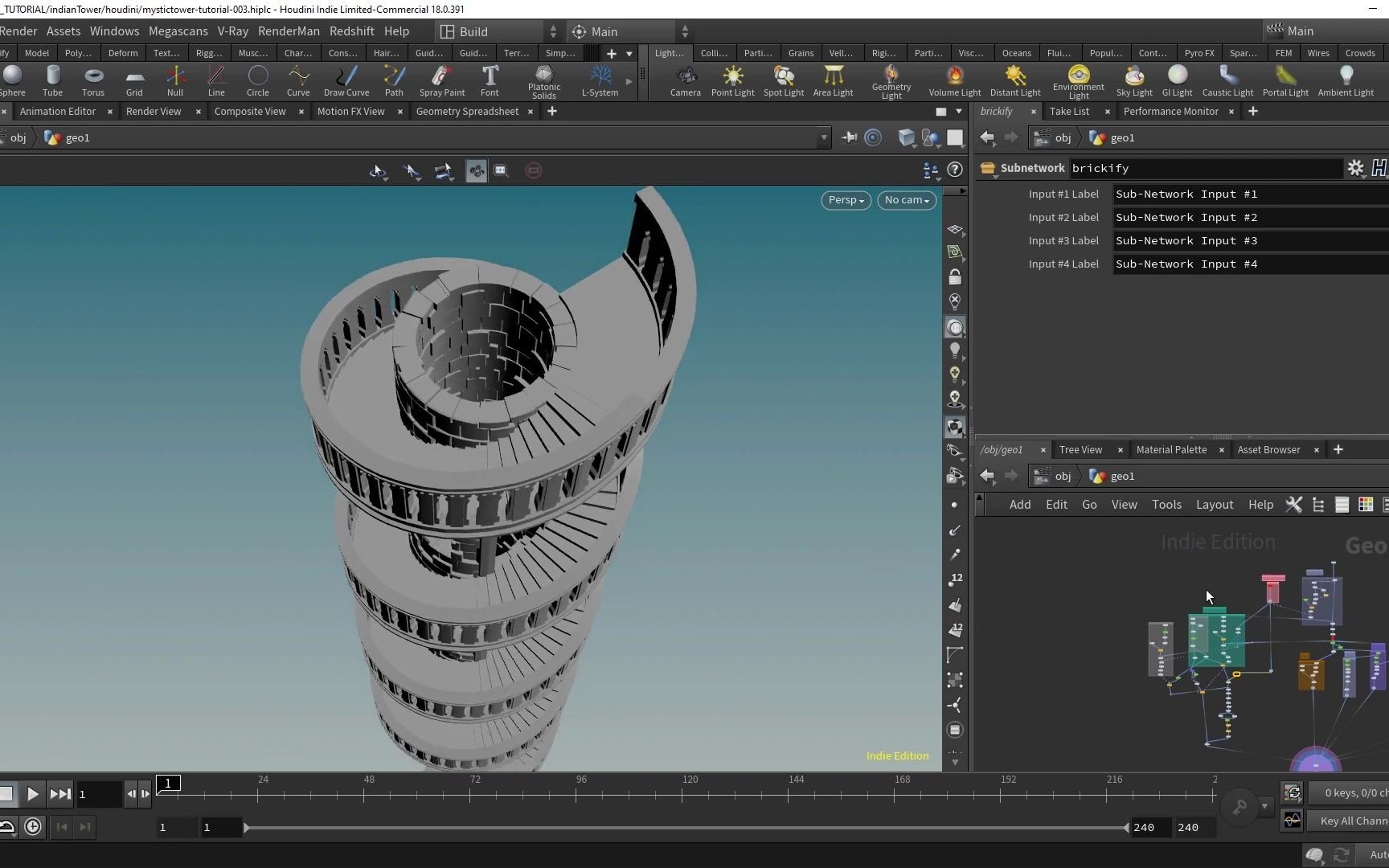 Houdini - Mystic Tower - Procedural Modelling风格化塔_哔哩哔哩_bilibili