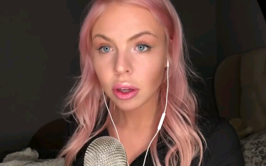 *HunniBee*早期视频搬运-助眠音版Q&A（我朋友知道我这个频道吗？关于我的丰唇注射等等）_哔哩哔哩_bilibili