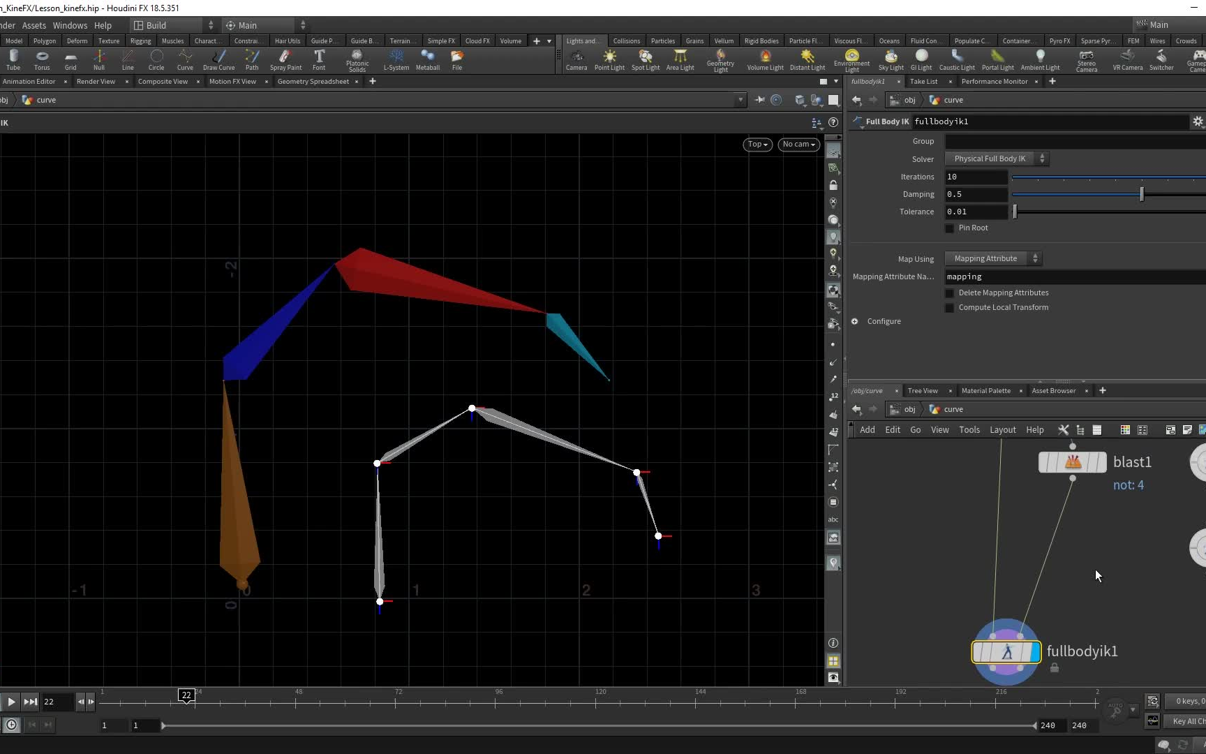 Houdini卡通风格角色三渲二流程(Timelapse) Among Us Character Modeling in Houdini