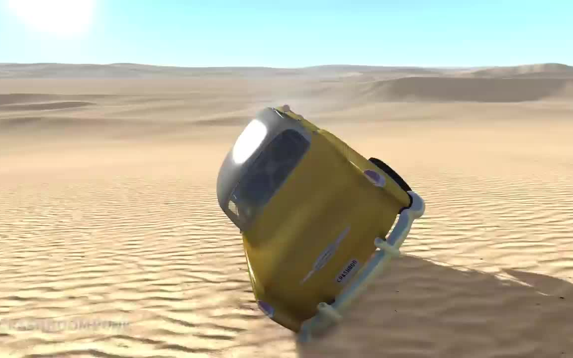 Satisfying Rollover Crashes #3 – BeamNG Drive | CrashBoomPunk_哔哩哔哩_bilibili