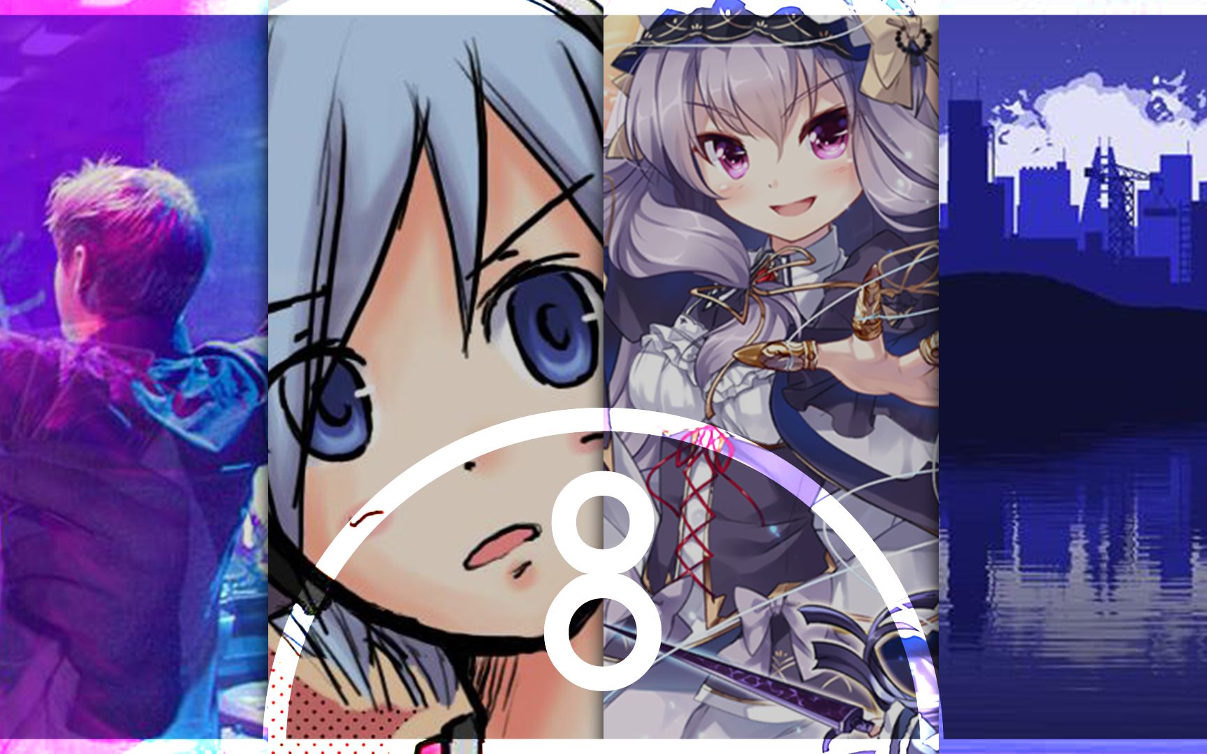 【osu!mania】8th dan v2 96.29_哔哩哔哩_bilibili