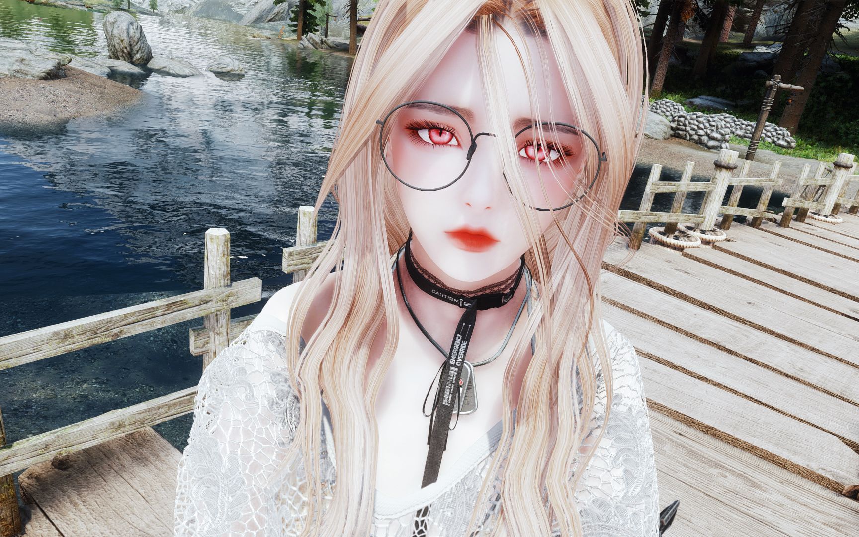 上古卷轴5天际重置版 bijin美化--持剑淑女茱迪斯 jordis