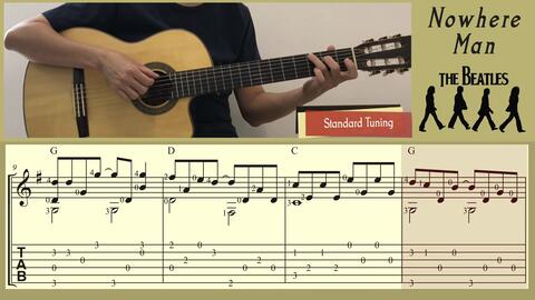 Nowhere Man Guitar Chords