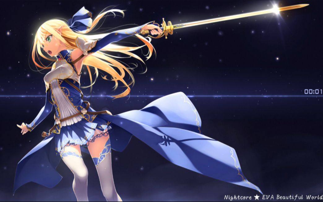 EVA Beautiful World 【混音】_哔哩哔哩_bilibili