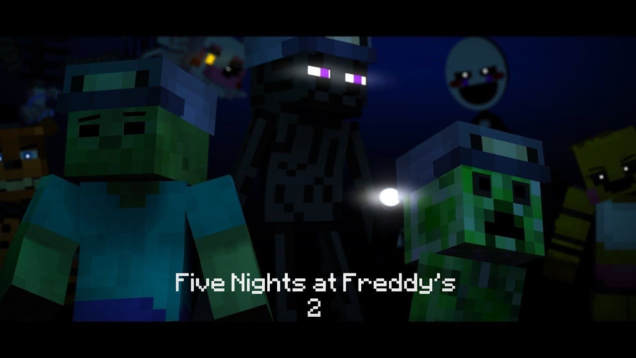 Five Nights at Freddy's 2 - Minecraft Animation【搬运/生肉】-Rancher6动画系列搬运 ...