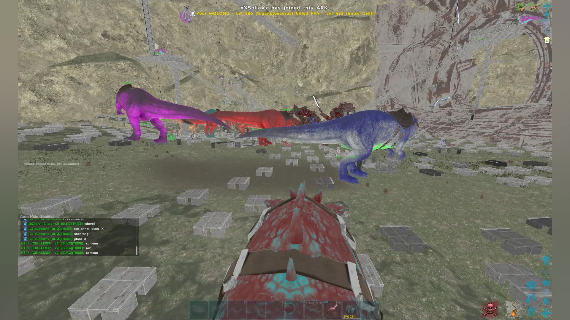 Ark Official BLKG PVP 防守 TPG FF 进攻 TPG LF 576 地心_哔哩哔哩_bilibili