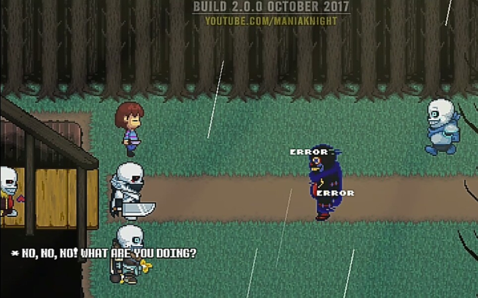 【ut超优质同人】游戏版underverse！?UNDERFELL全流程游玩_哔哩哔哩_bilibili