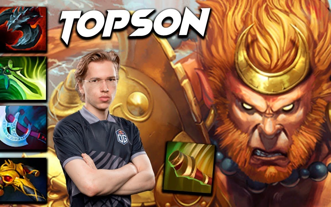 【7.30 DOTA2】Topson大圣教学！_DOTA2_第一视角