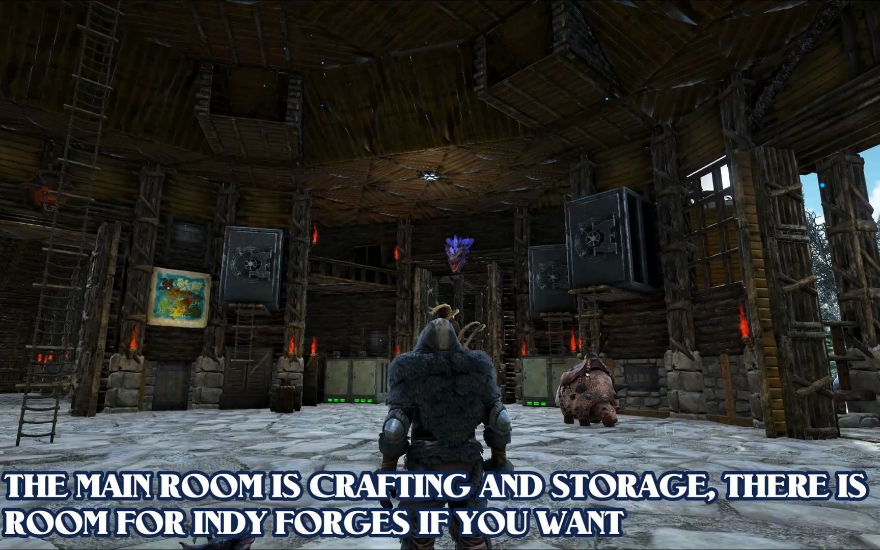 Ark Survival Evolved - How to Build a Dino Pen - Prehistoric Mammoth ...