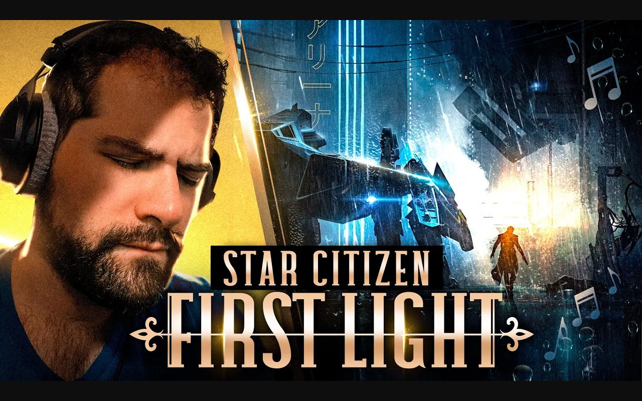 【MarcoMeatball】意大利前歌剧演唱家欣赏星际公民原声音乐First Light_哔哩哔哩bilibili_星际公民