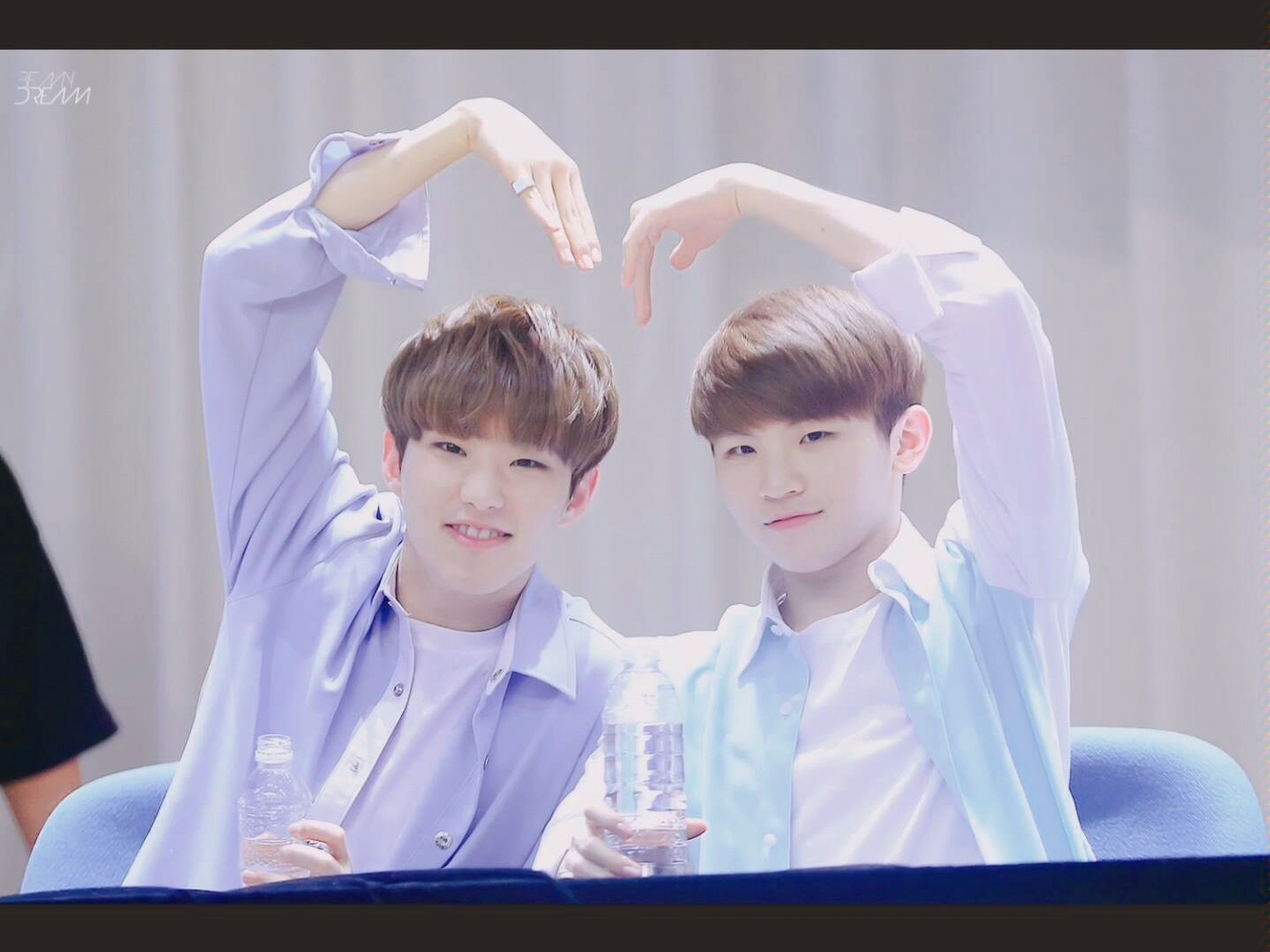 【HOZI】我超级喜欢两队长 你唱我写的歌 你跳我编的舞 超萌 权Hoshi 李Woozi 喜欢你们_哔哩哔哩_bilibili