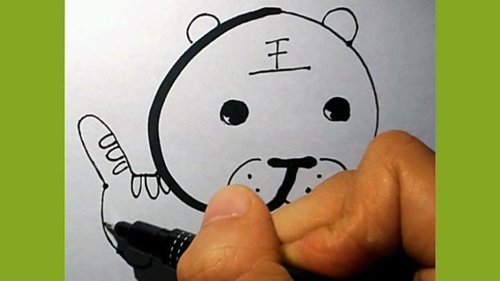 【简笔画】轻松学简笔画——字母简笔画来啦_哔哩哔哩_bilibili