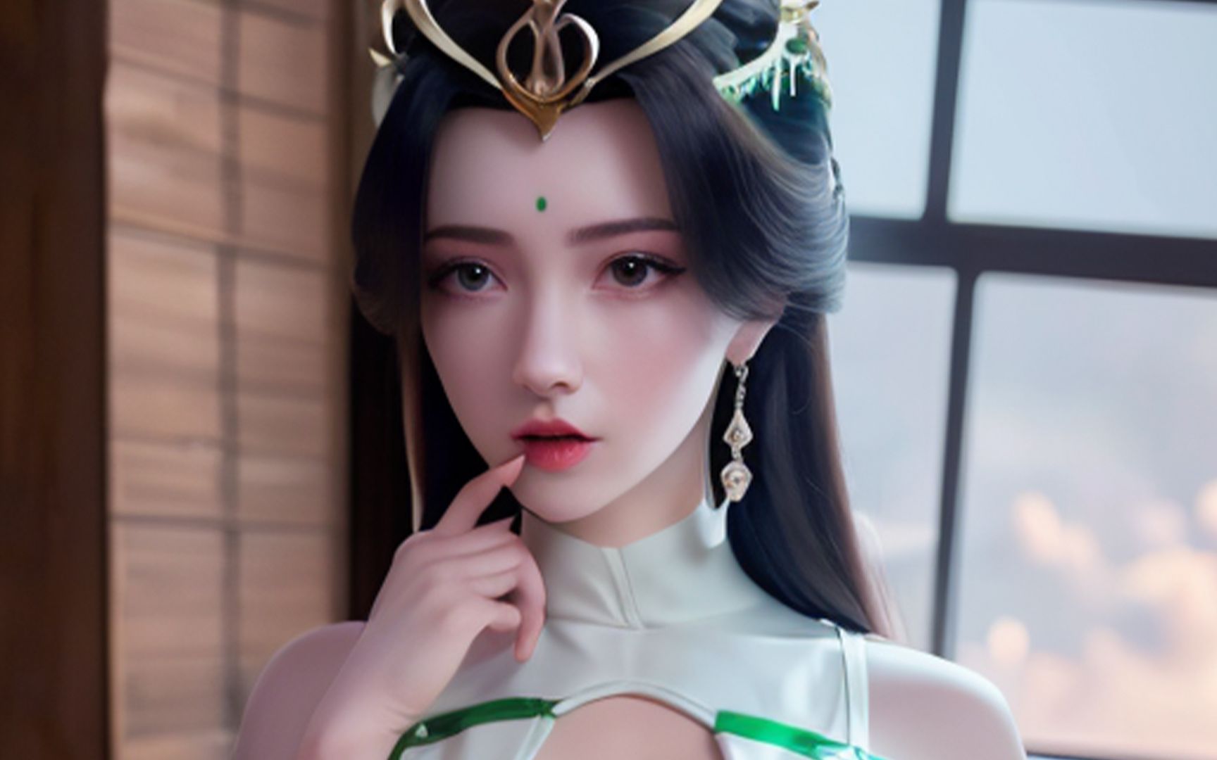 【AI绘画】完美世界-秦怡宁（初恋-阿初）