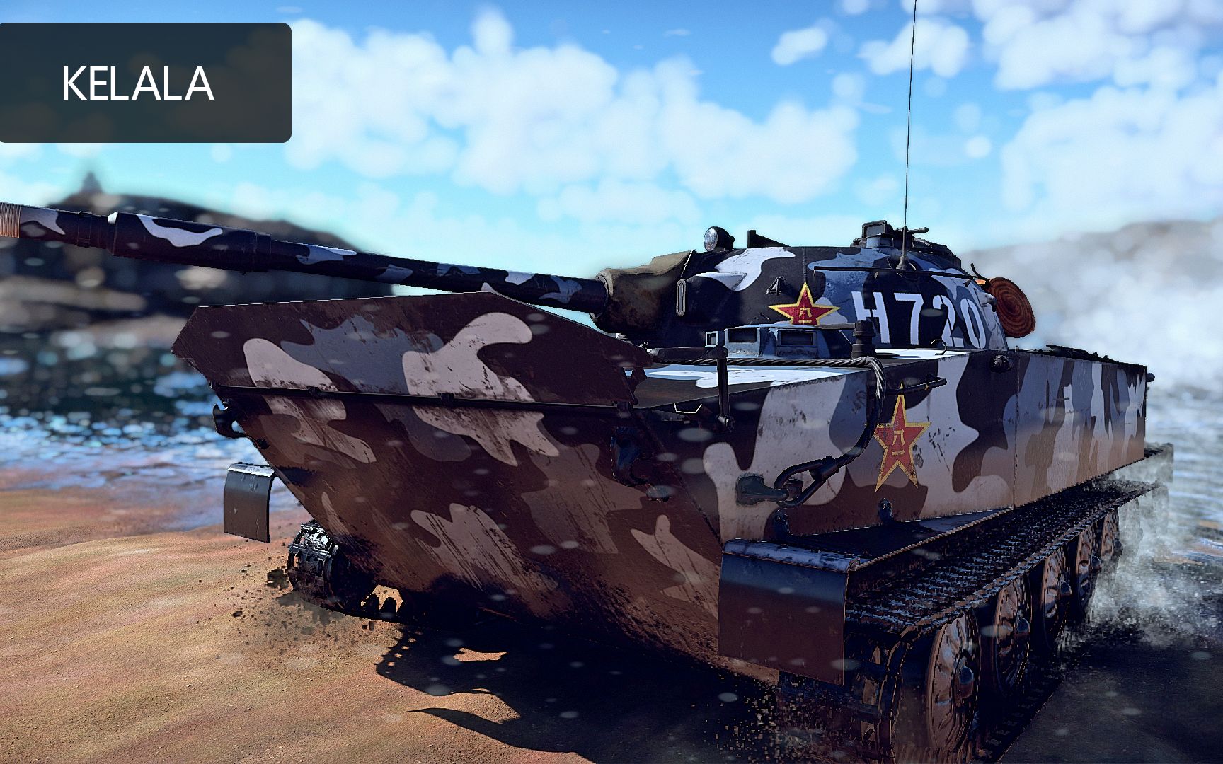 【战争雷霆】“共和国之舟/打到岛上去，活捉***！"ZTS-63式两栖坦克 简评&实战_哔哩哔哩_bilibili