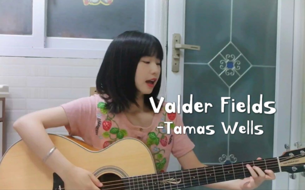 吉他弹唱: Valder Fields - Tamas Wells (试试浴室自然混响-蓝眼睛Bluee-蓝眼睛Bluee-哔哩哔哩视频