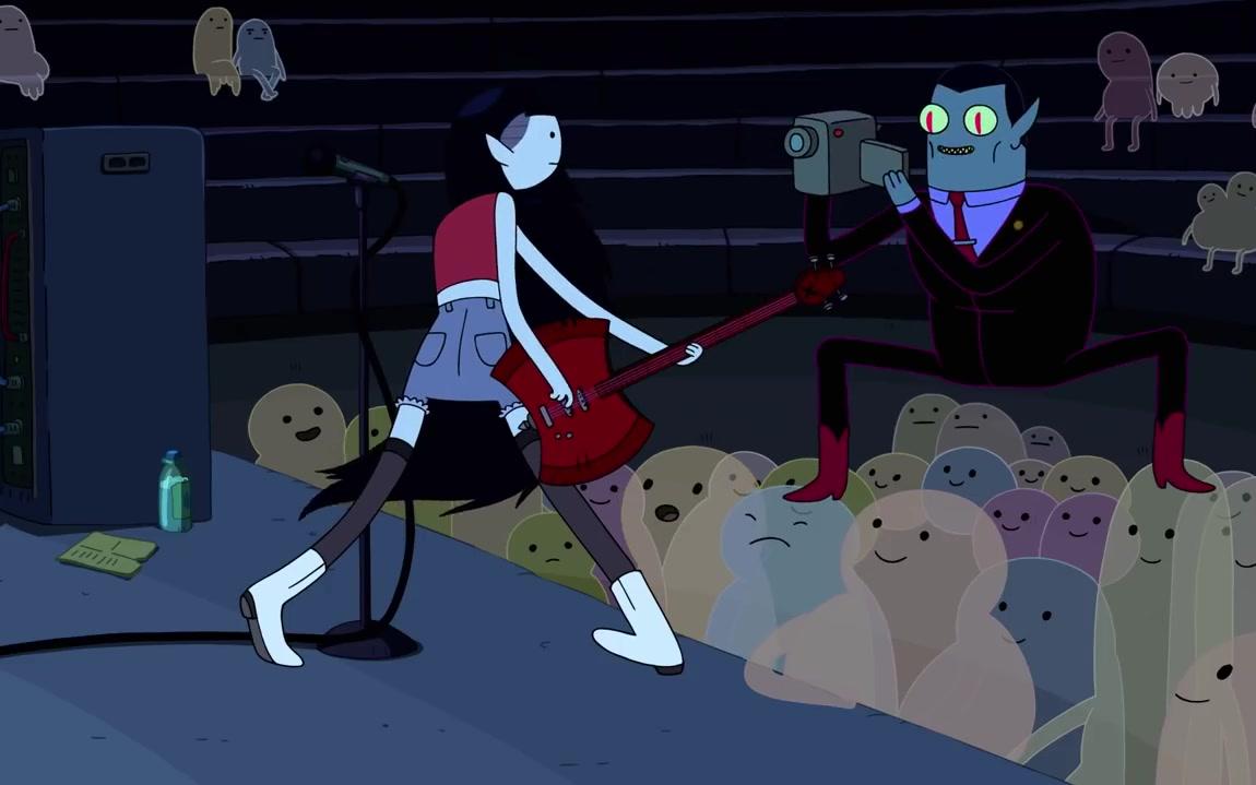 #音乐MV# 老爹最后的青蛙姿势简直绝了~Adventure Time - Marceline Sings 'Slow Dance With ...