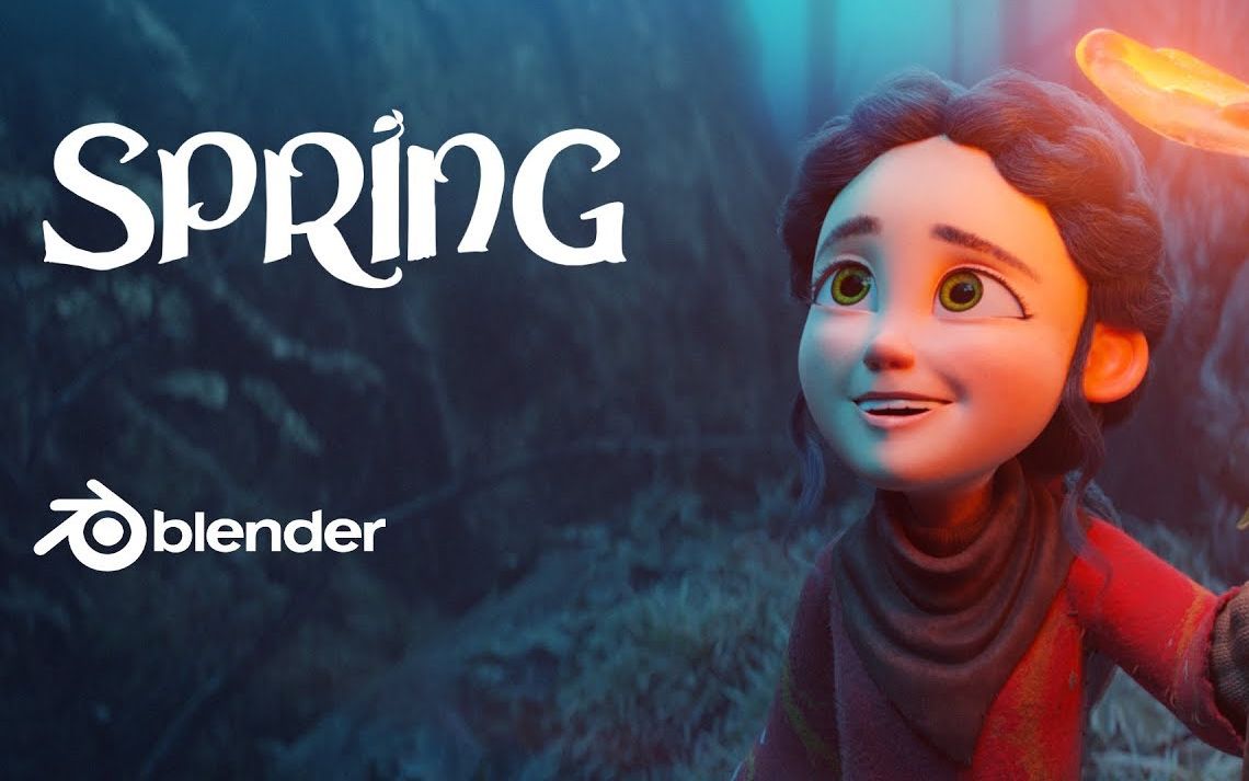 Blender 最新开源短片《春》- Spring 正式发布_哔哩哔哩_bilibili