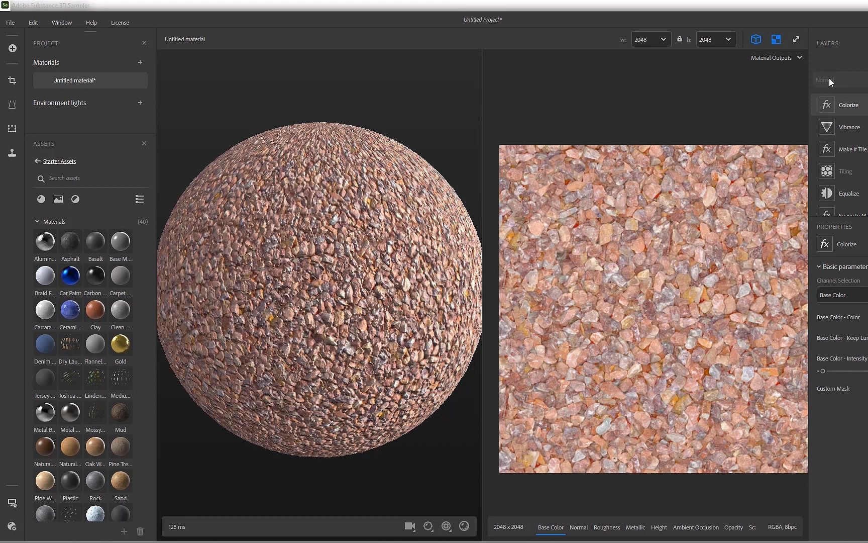Substance 3D Sampler材质教程 从图片生成材质_哔哩哔哩_bilibili