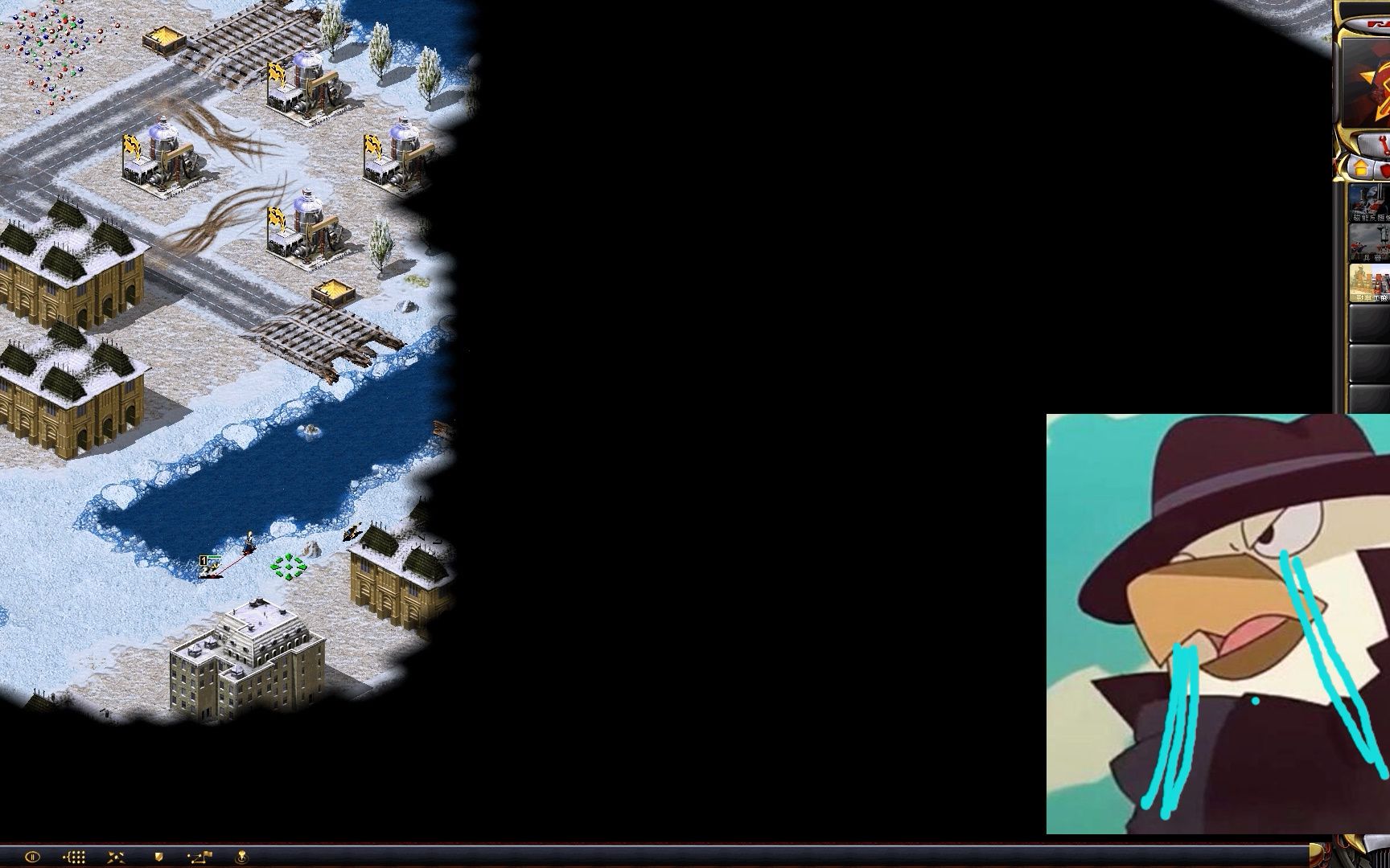 中科院红警大赛，十月二号正赛。雪风VS谎言_哔哩哔哩bilibili_命令与征服